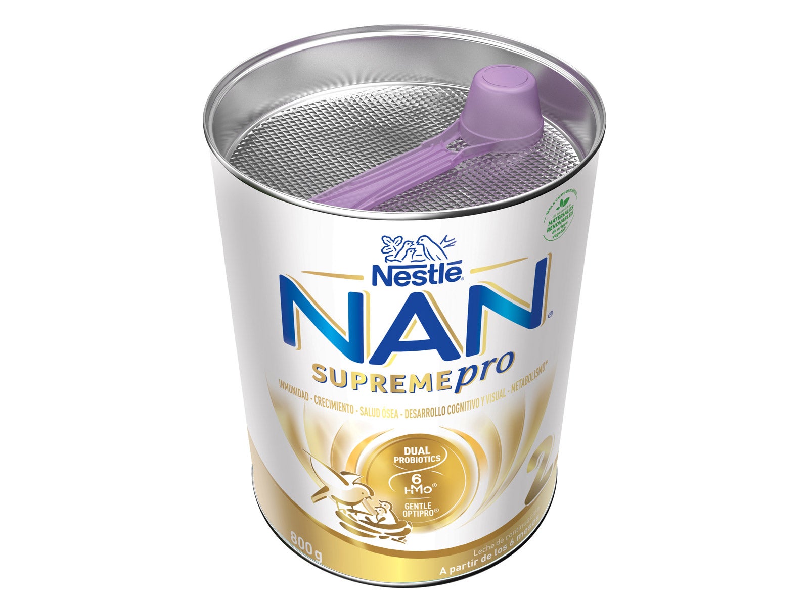 Nestlé NAN® SUPREME pro 2, formula de lapte de la 6 luni, 800g