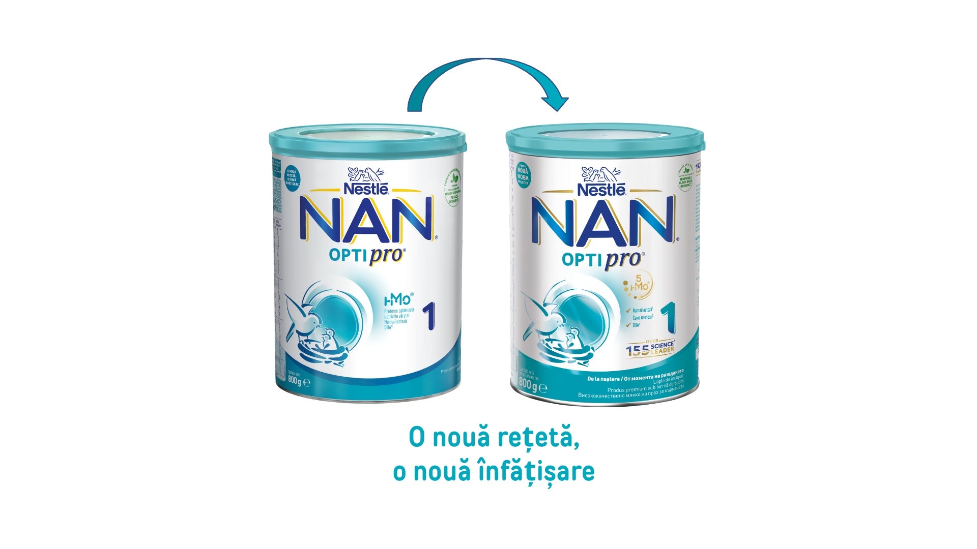 Nestlé NAN OPTIPRO 1 HM-O, de la nastere, 800g | Nestlé Baby Club