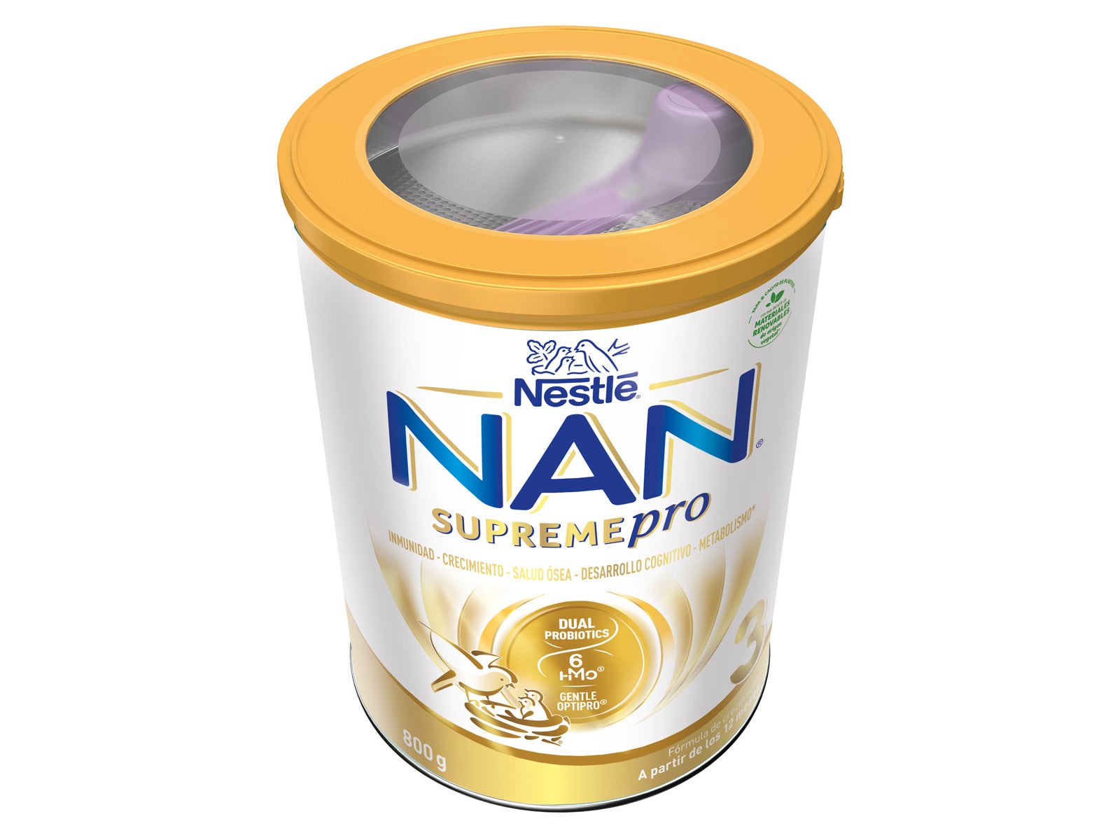 Nestlé NAN SUPREME pro 3, formula de lapte de la 1 an, 800g