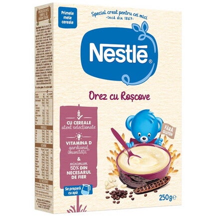 Nestlé cereale de orez cu roscove , 250g | Nestlé FamilyNes